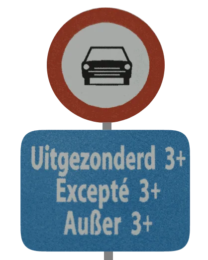 Les bandes de circulation - Permis24